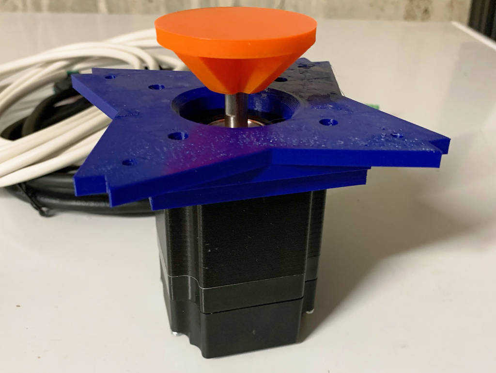 Nema 23 Flat Motor Mount by NotLikeALeafOnTheWind | Download free STL ...