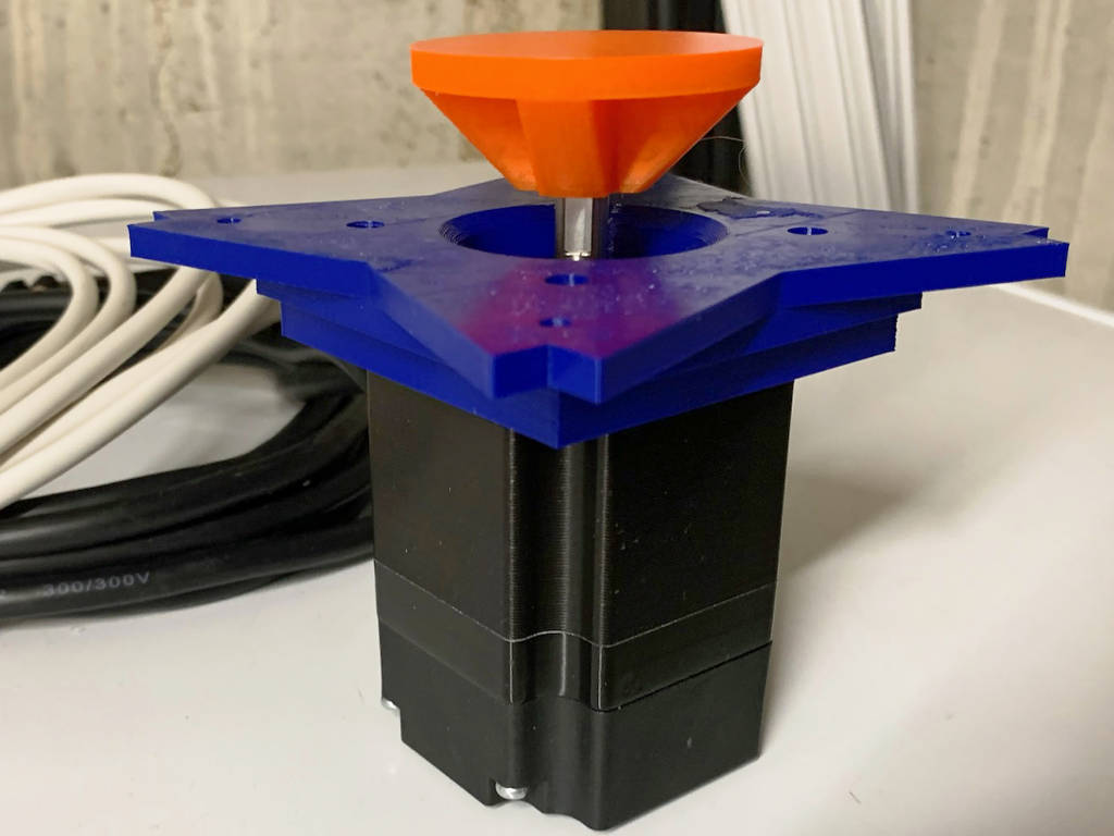 Nema 23 Flat Motor Mount by NotLikeALeafOnTheWind | Download free STL ...