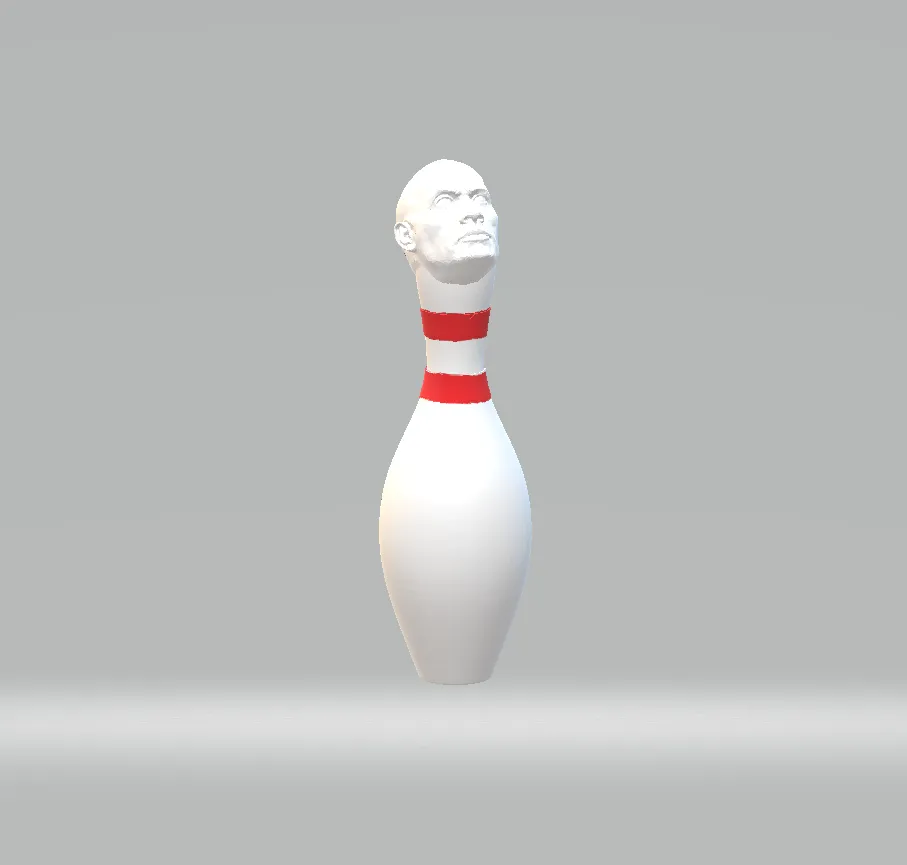 Bowling Pin Rock by LinkDesigns | Download free STL model | Printables.com