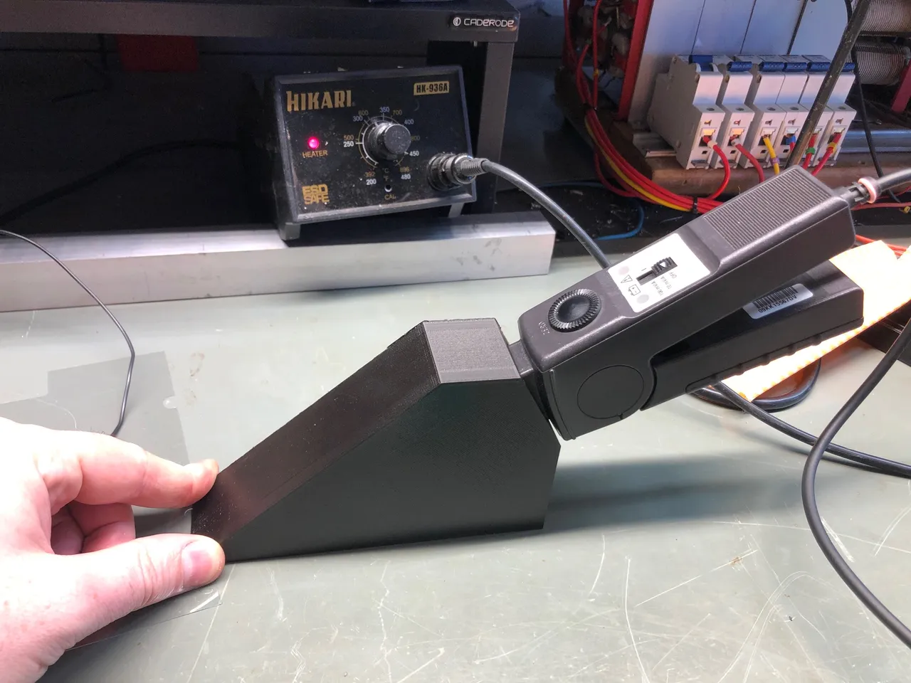 Support For Current Probe Tektronics A622 By Andrewerner1983 Download Free Stl Model