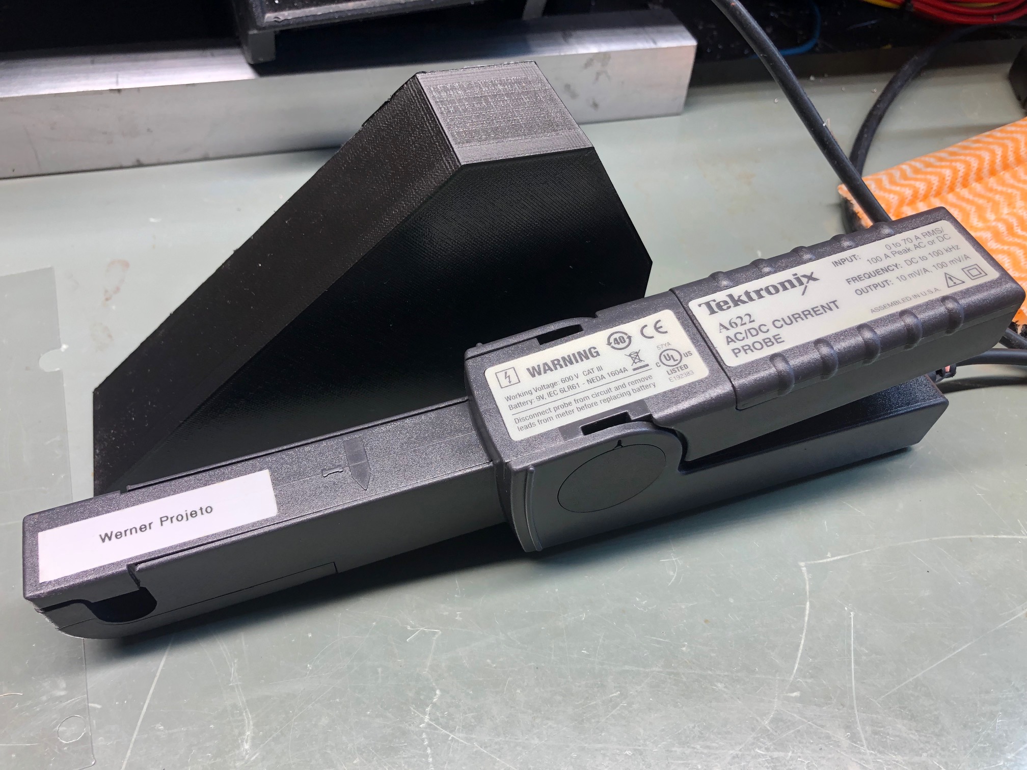 Support For Current Probe Tektronics A622 By Andrewerner1983 Download Free Stl Model