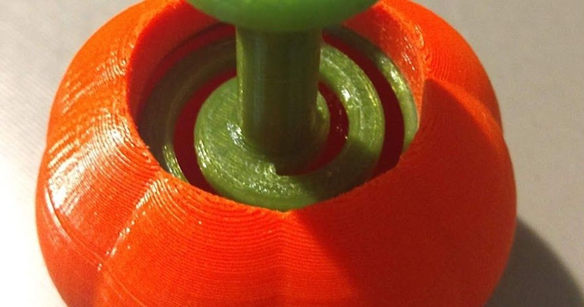 Pumpkin Joystick by JustinHas | Download free STL model | Printables.com