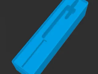 Gridfinity Caliper and Ruler Holder (horizontal) by robo | Download ...