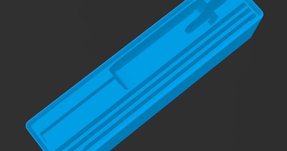 Gridfinity Caliper and Ruler Holder (horizontal) by robo | Download ...