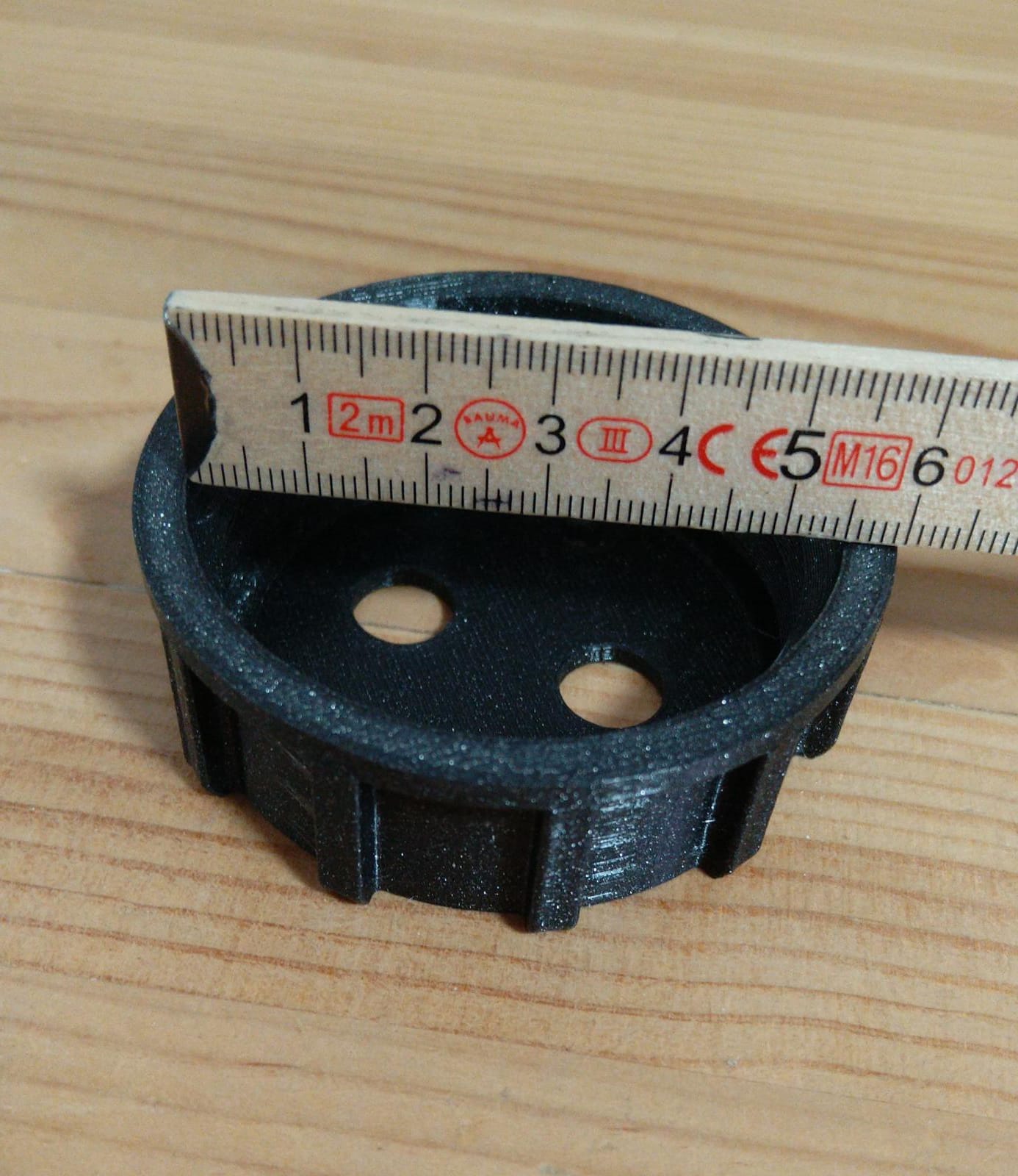 DIN 51 Canister Cap with air hole and two 10mm holes by b--rian ...