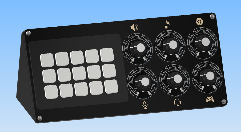 Streamdeck + Audio mixer (Deej) by LaurensGuijt | Download free STL ...