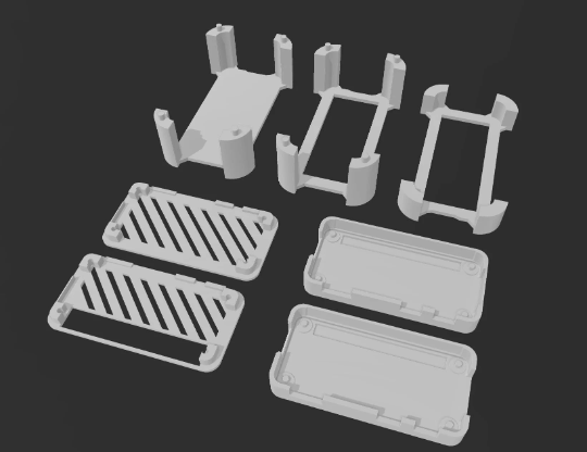 Raspberry Pi Zero 2 housing with Rack by Preischl 3D | Download free ...