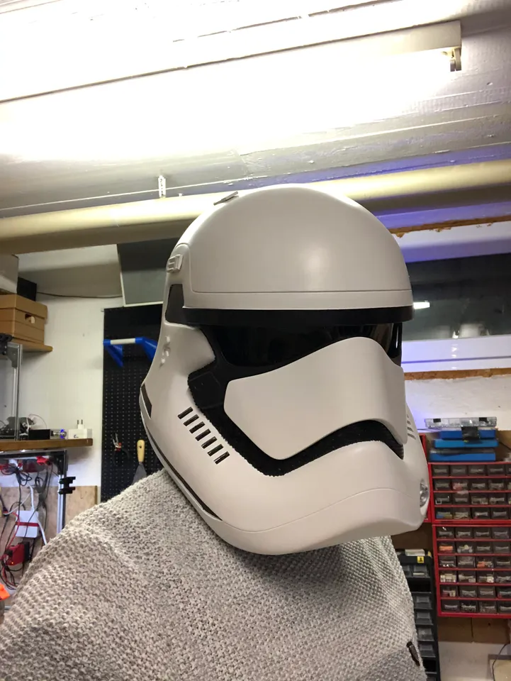 Stormtrooper First Order helmet by KeepTheBOX | Download free STL model ...