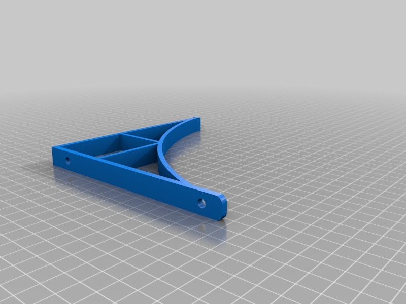 Shelf Support 5-1/2" by Concealed45 | Download free STL model ...