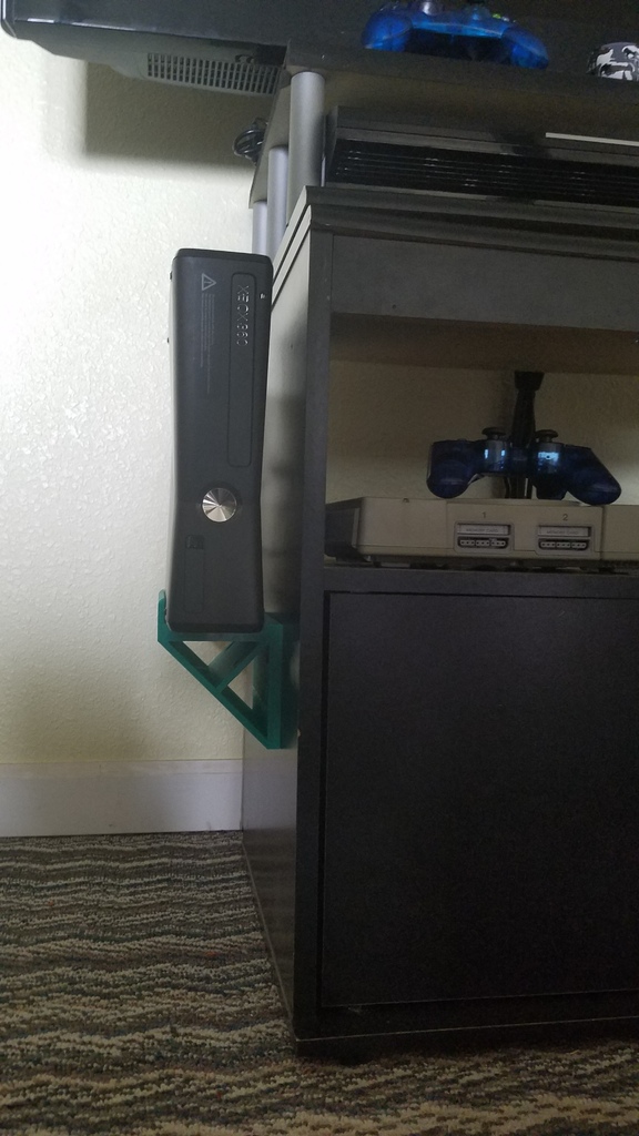 Xbox 360 slim shelf by Concealed45 | Download free STL model ...
