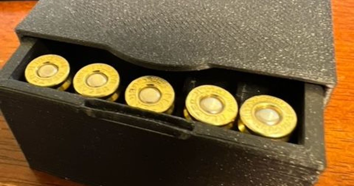 Ammo Case - revised 11-24-22 by Steve | Download free STL model ...