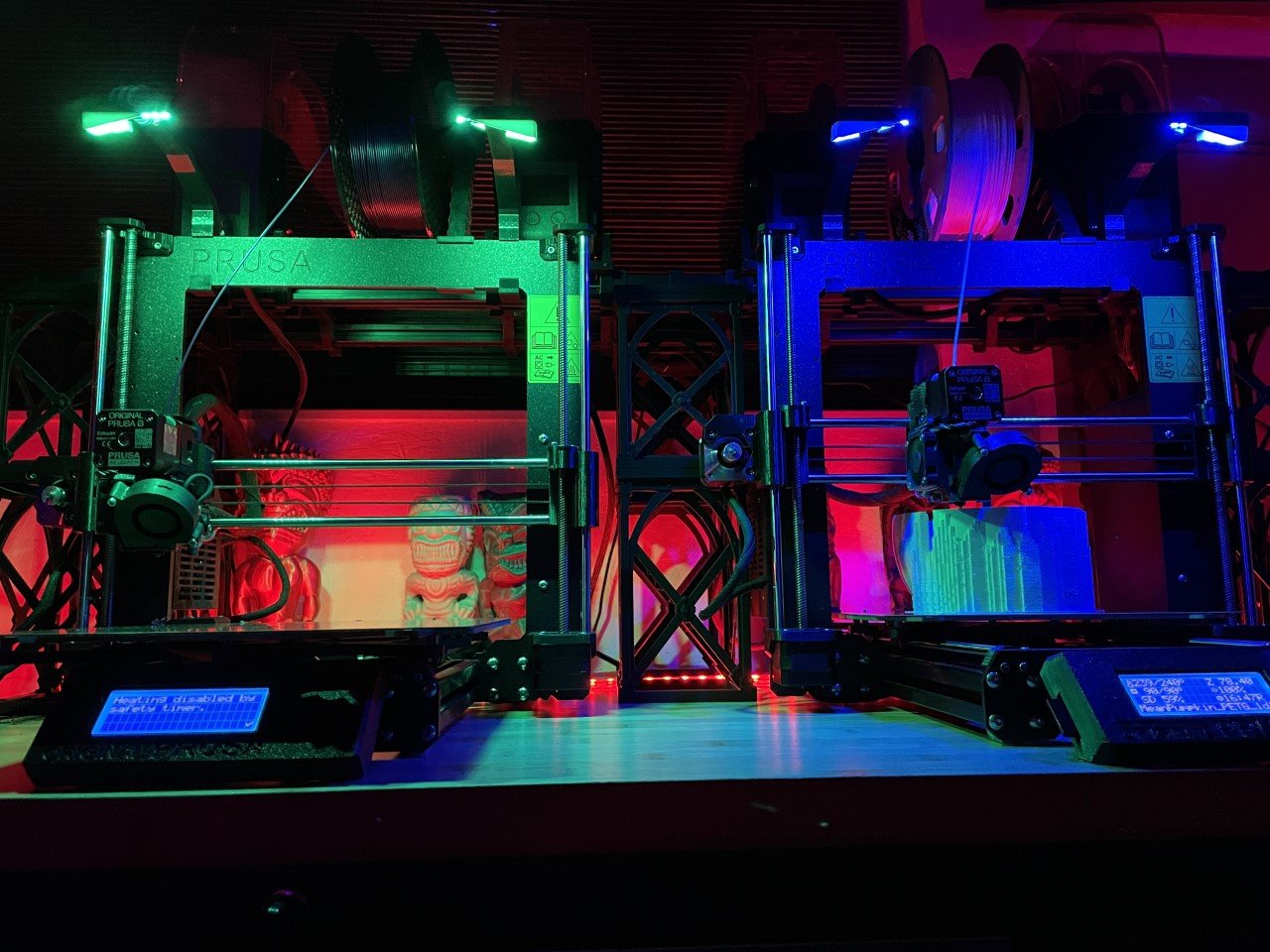 MK3S Neopixel Light Bar Mount by blueMage | Download free STL model ...