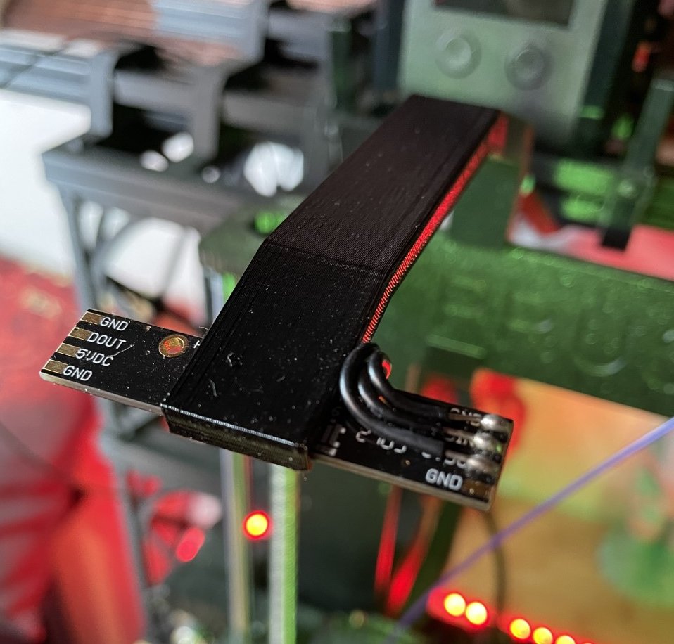 MK3S Neopixel Light Bar Mount by blueMage | Download free STL model ...