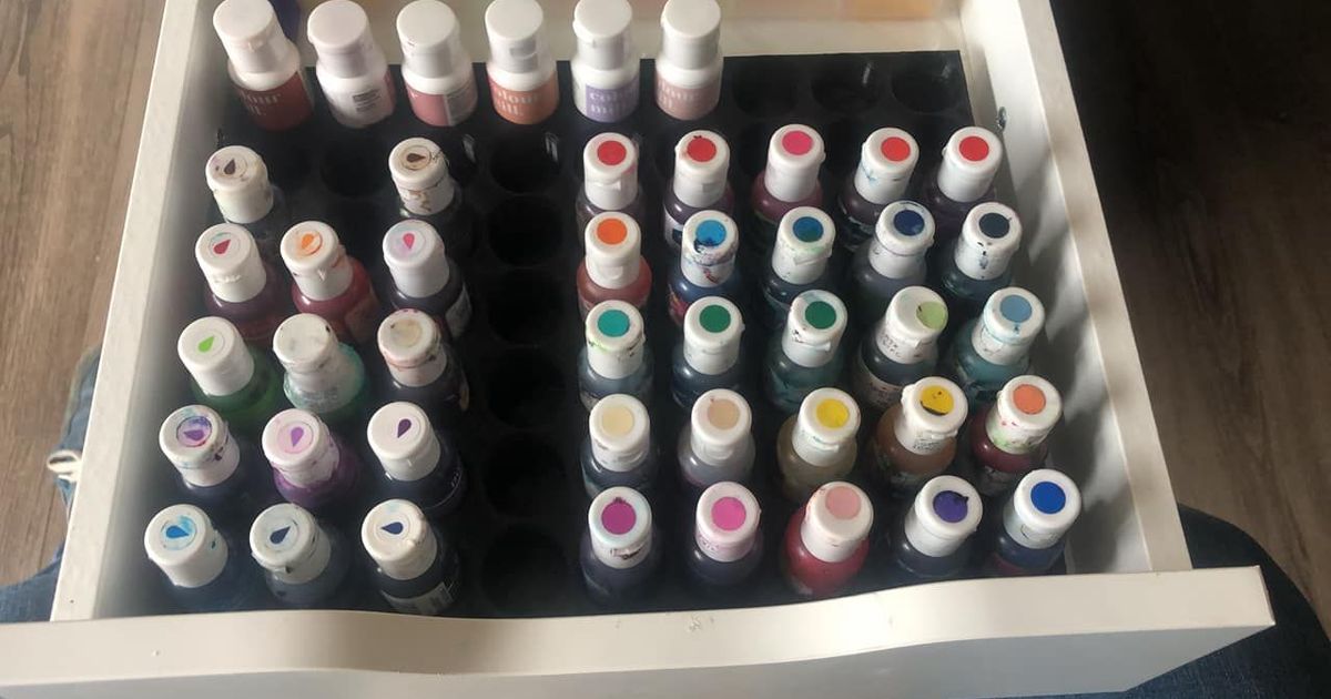 Parametric drawer organiser for cylindrical things by iainwlg ...