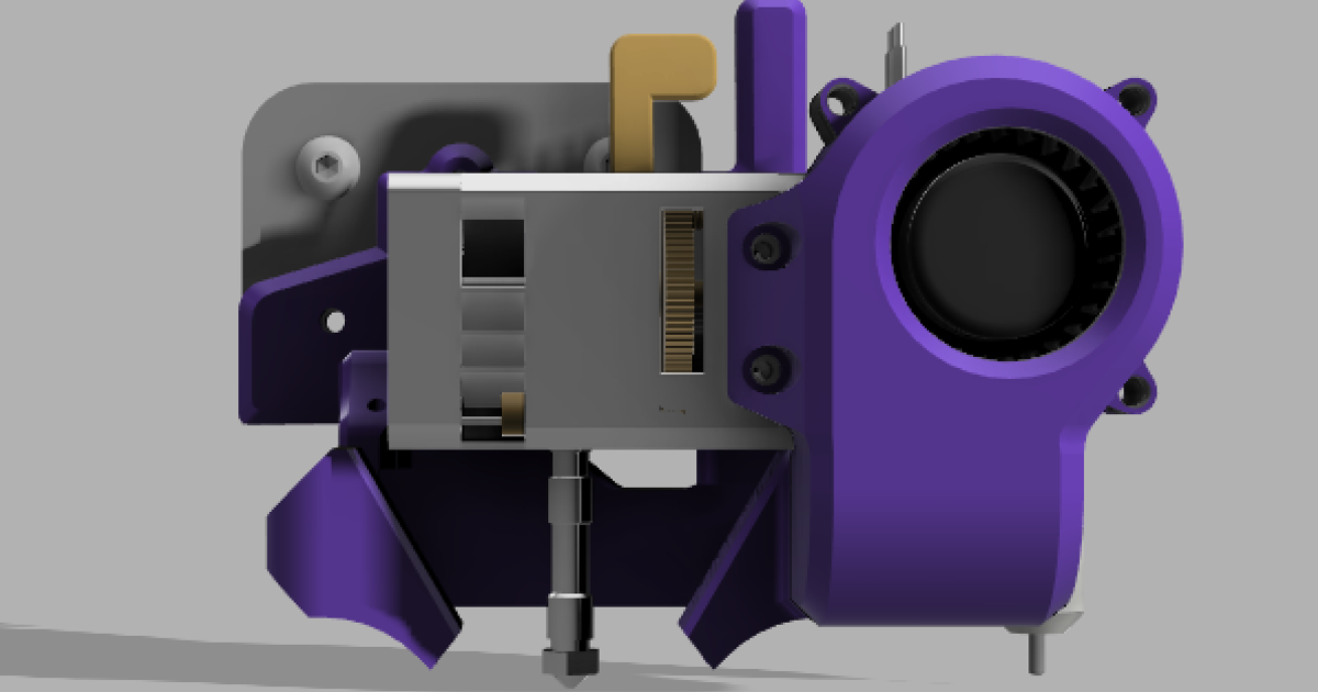 Cool Punk Duct / H2 V2S Lite Mount for Ender 3 Creality by M.Kayed ...