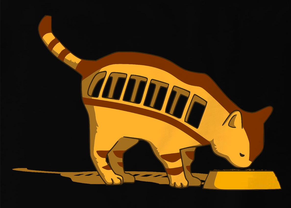 Cat-Bus Totoro Wall art by Naheulbeurk | Download free STL model ...
