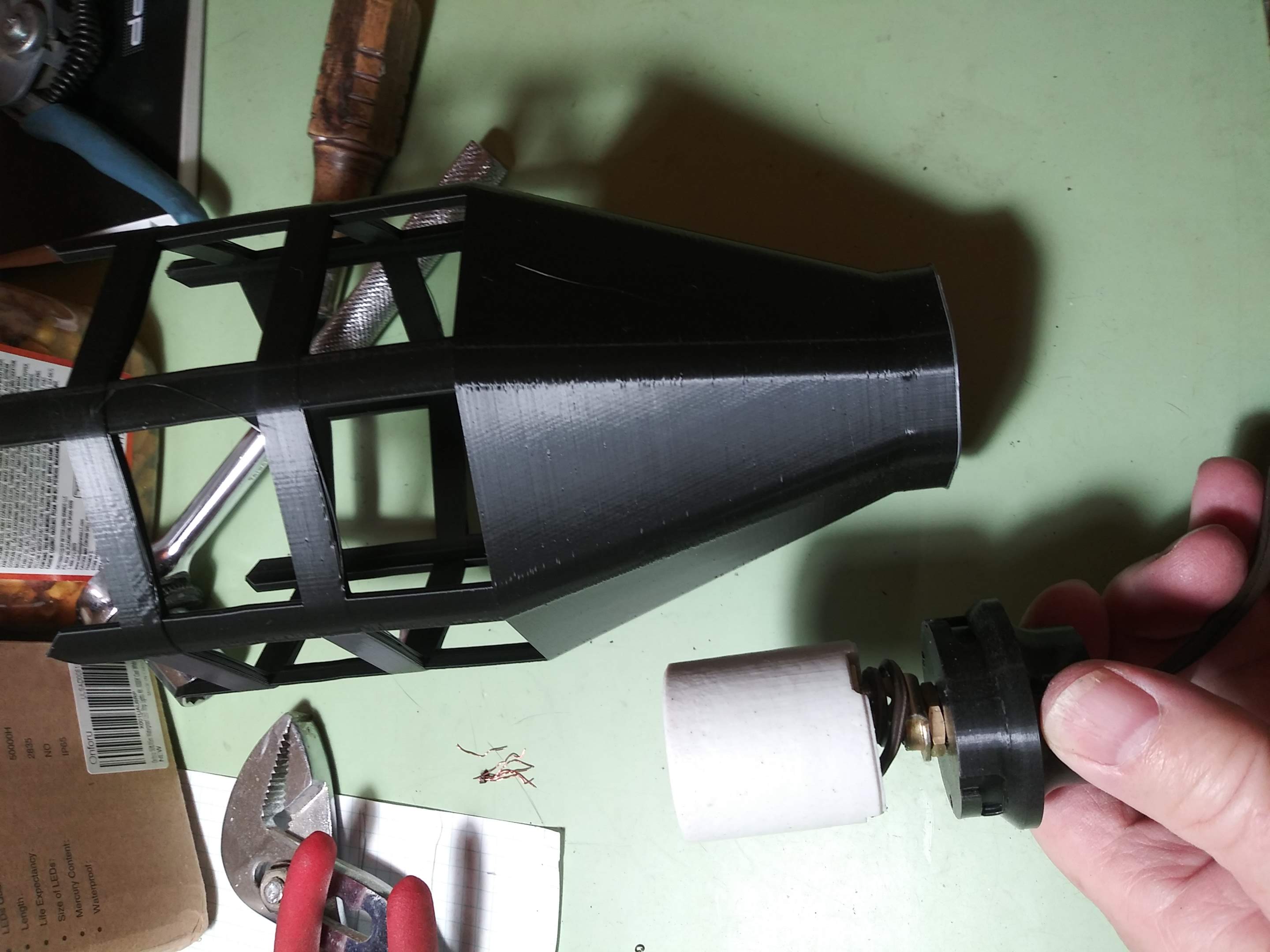 Medieval Torch for Flame Bulb by Doug Leary | Download free STL model ...
