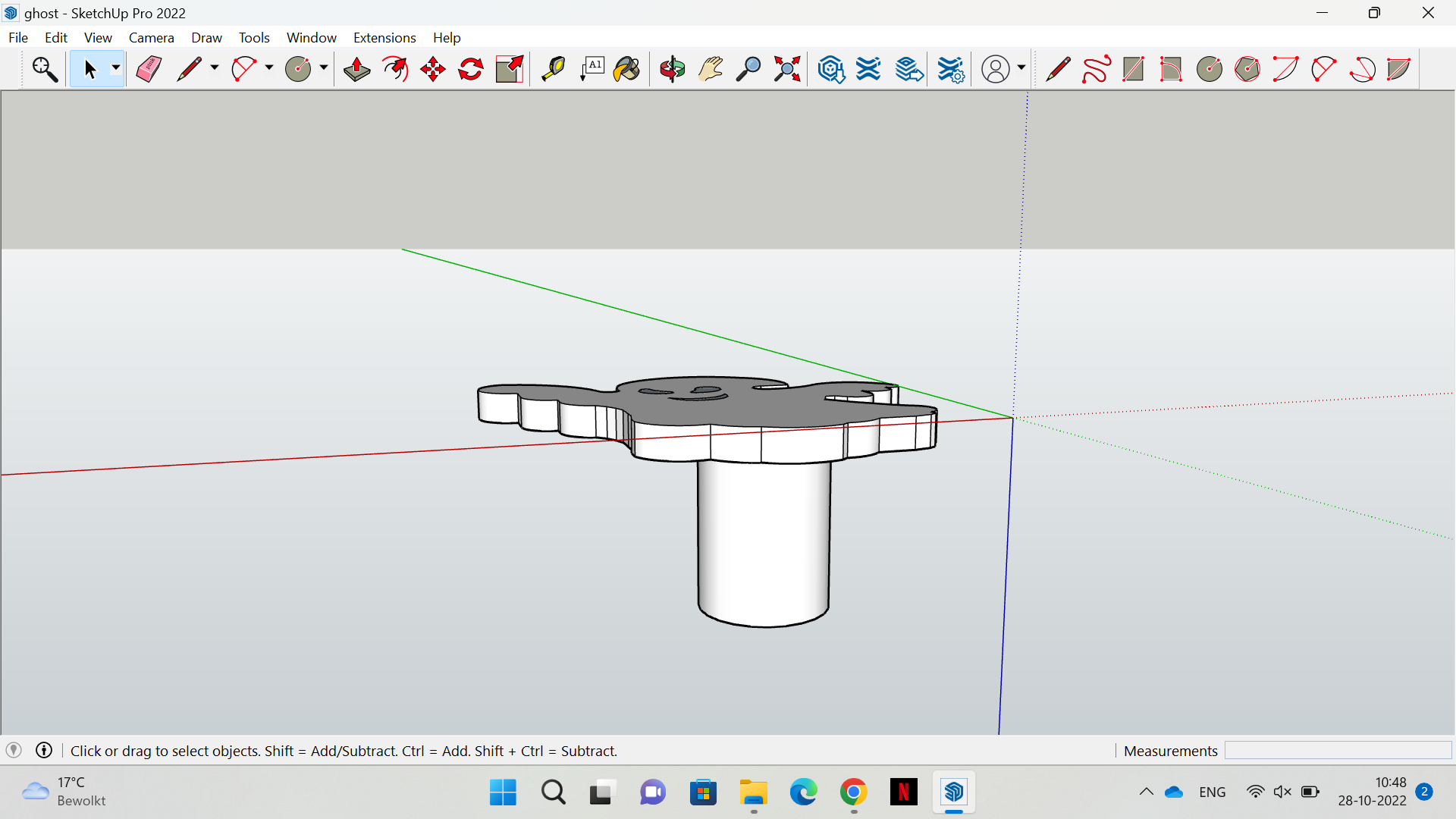 ghost door handle by martijn geraerts | Download free STL model ...