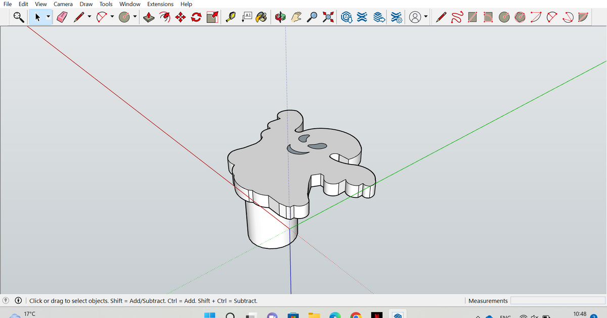 ghost door handle by martijn geraerts | Download free STL model ...