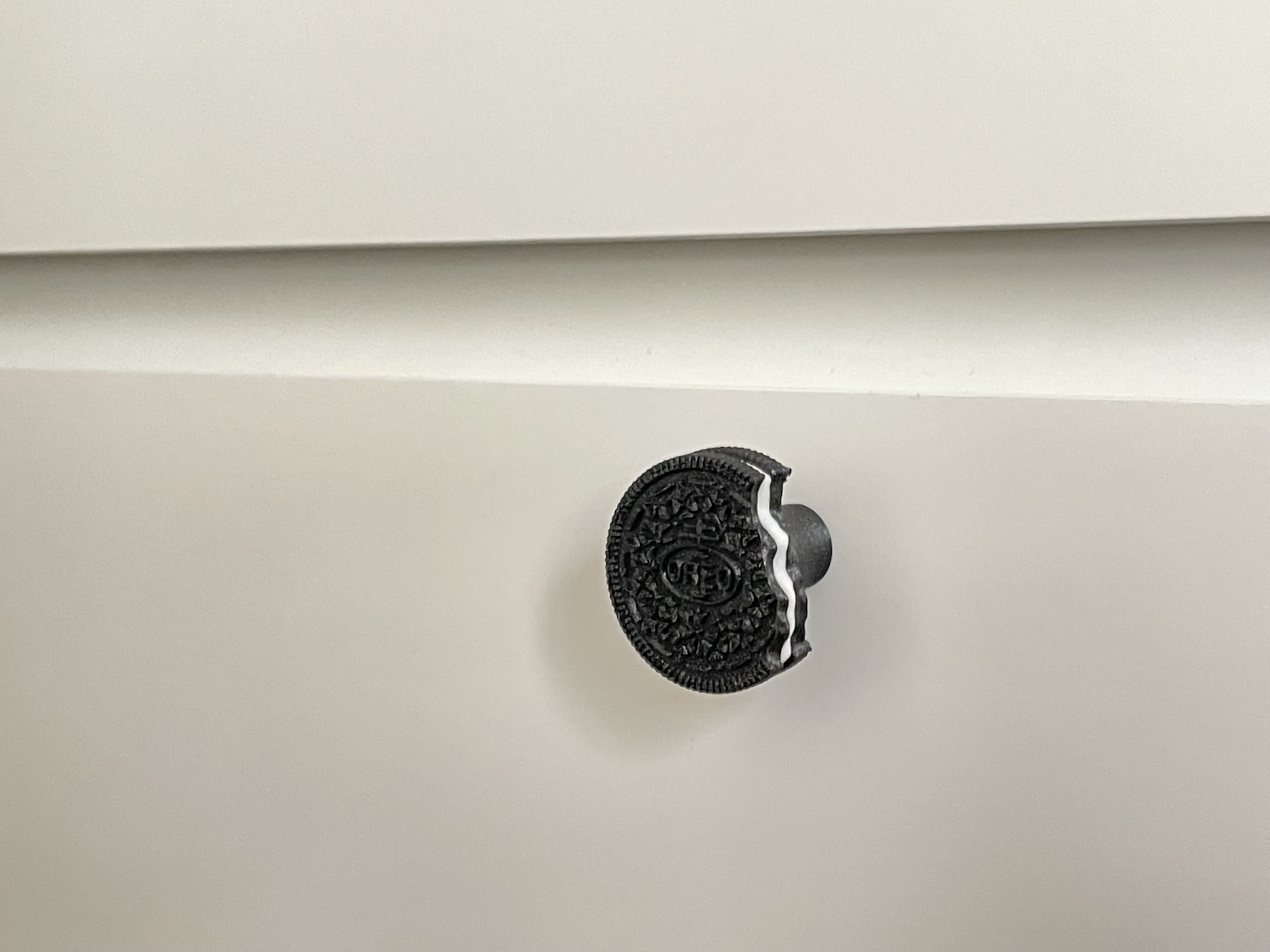 Delicious OREO Cookie Cabinet Drawer Knob / Cookie Bite Knob by ...