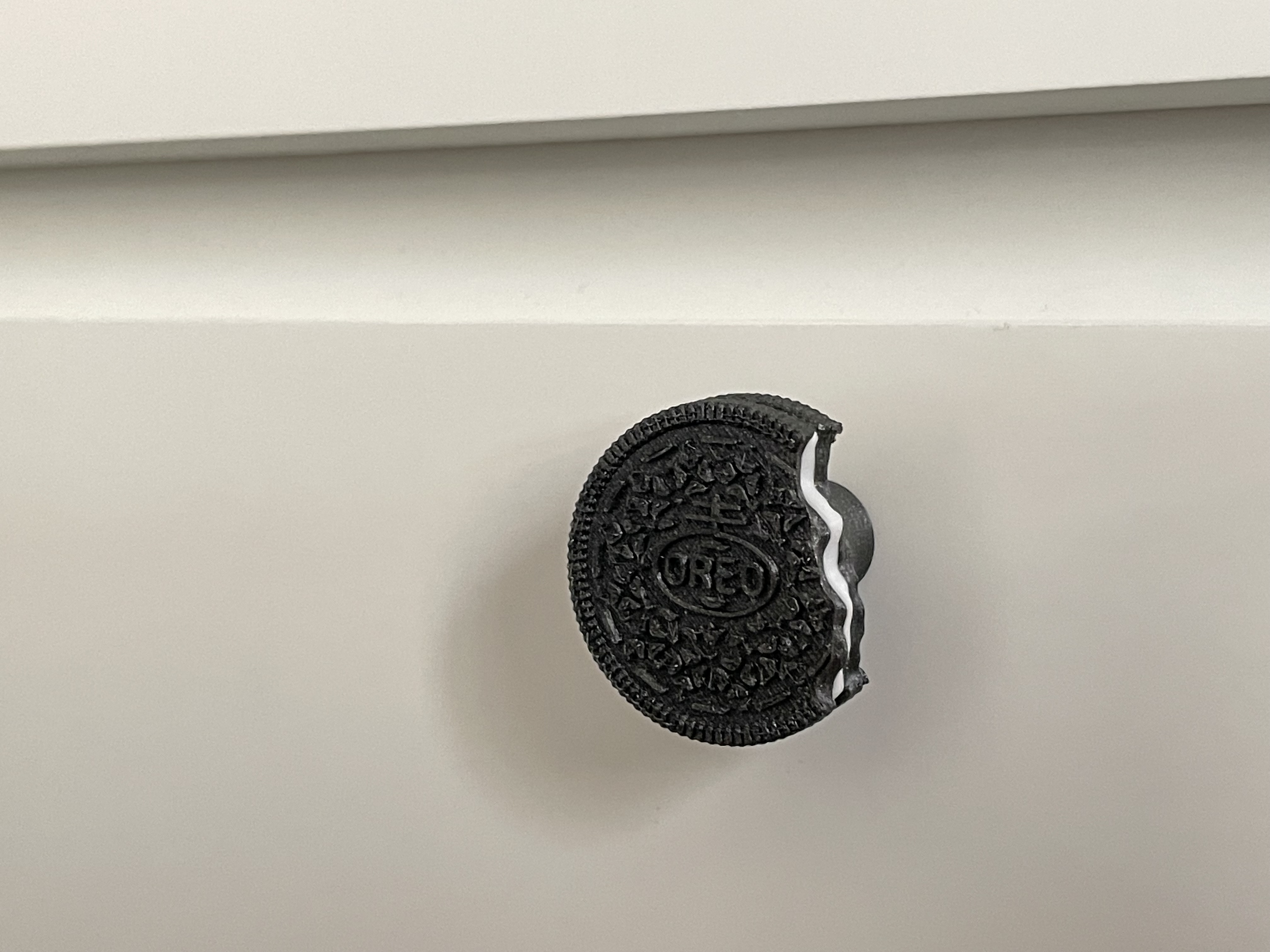 Delicious OREO Cookie Cabinet Drawer Knob / Cookie Bite Knob by ...