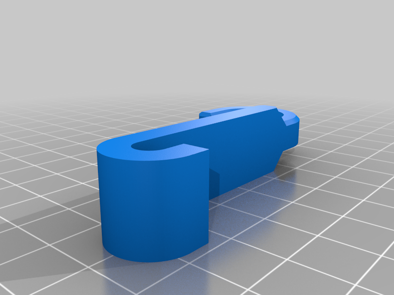 Small Heavy Duty Wire Cube Hook by RA Designs | Download free STL model ...