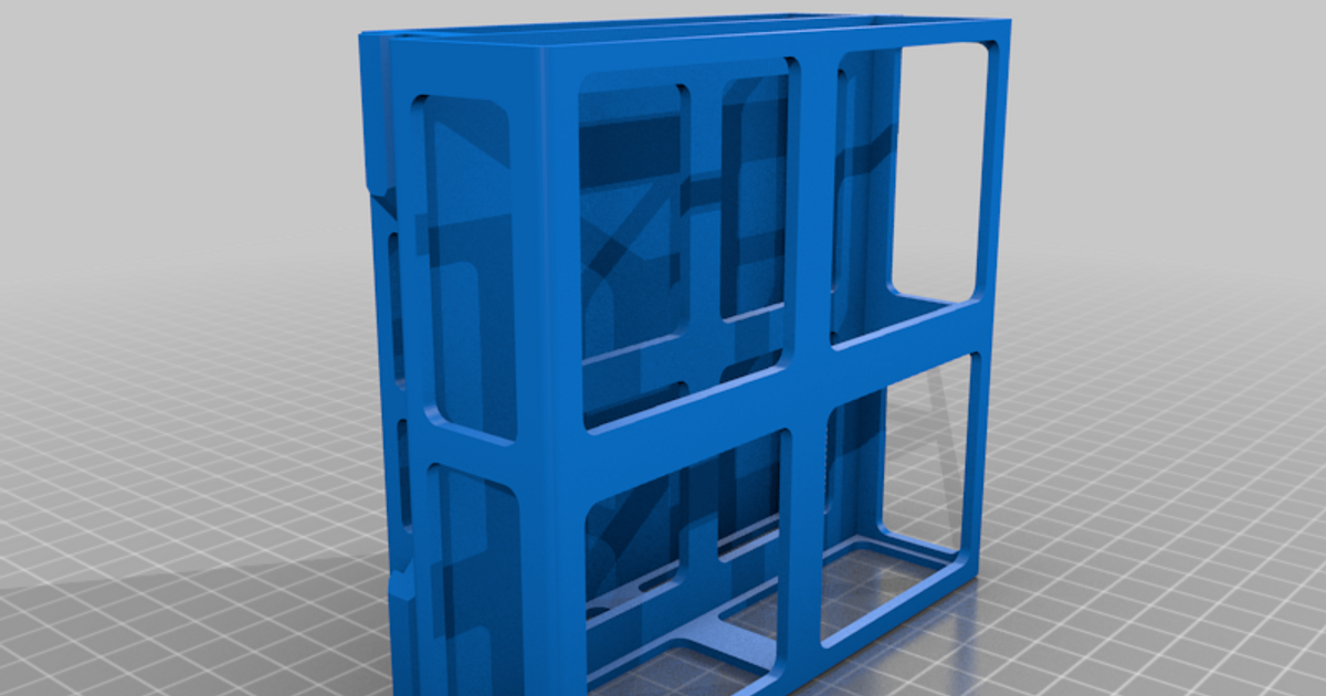 Ender 3 Drawer Case Skeletonized by RA Designs | Download free STL ...