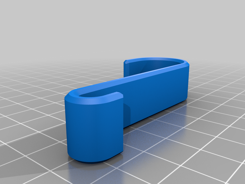 Small Light Duty Wire Cube Hook by RA Designs | Download free STL model ...