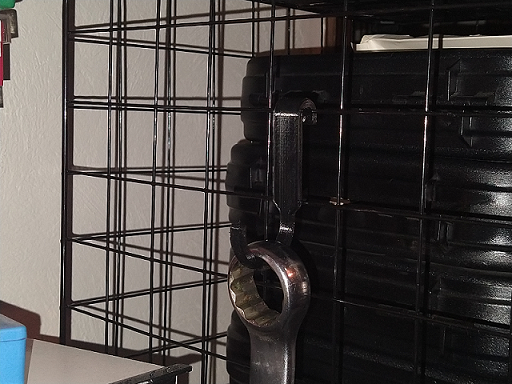Medium Heavy Duty Wire Cube Hook by RA Designs | Download free STL ...