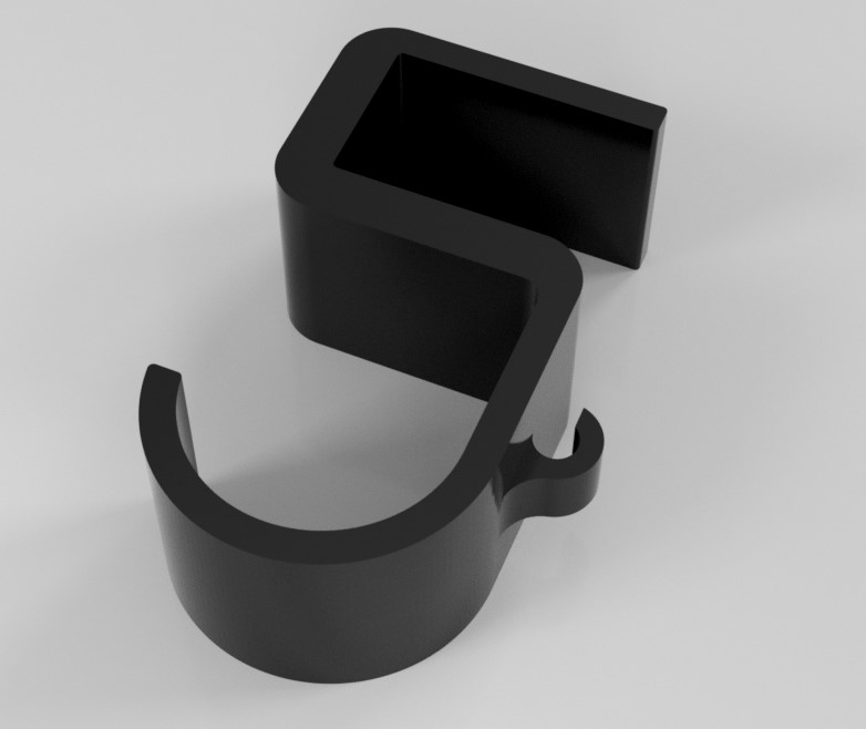 Headphonehook_v2 by Ron Ha | Download free STL model | Printables.com
