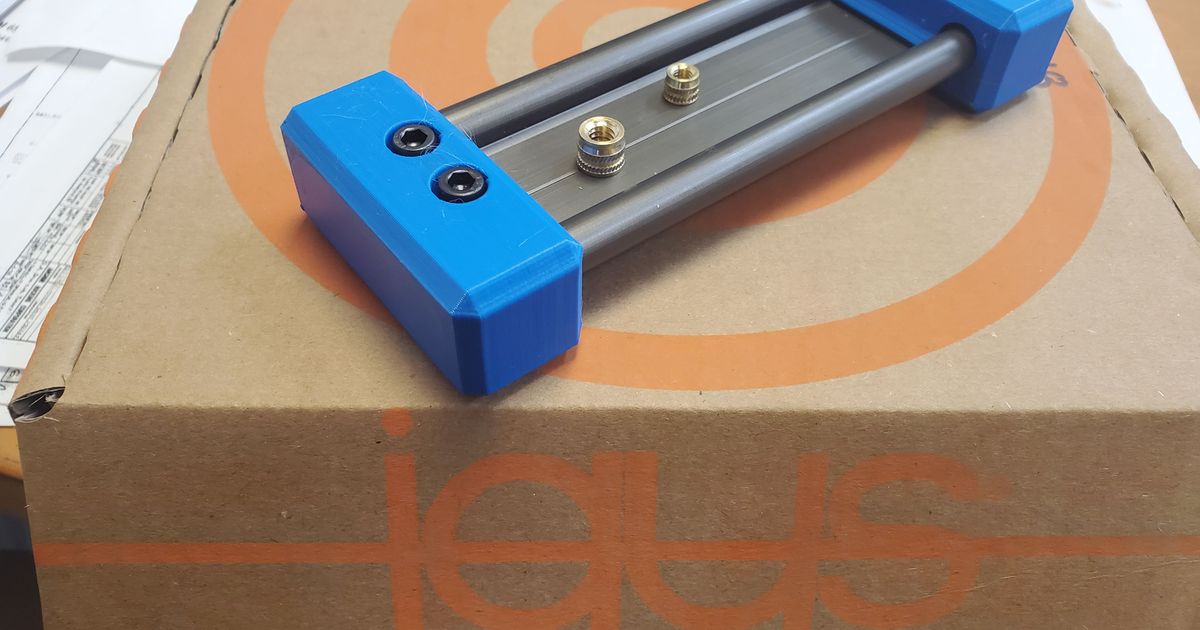 igus WS-10-40 RAIL TRAY ENDCAP by maltvat | Download free STL model ...