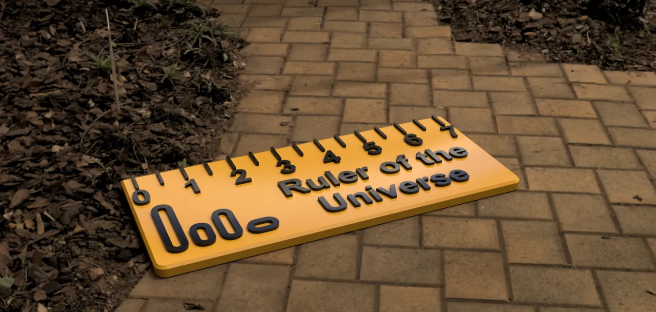 Ruler of the Universe by Filip | Download free STL model | Printables.com