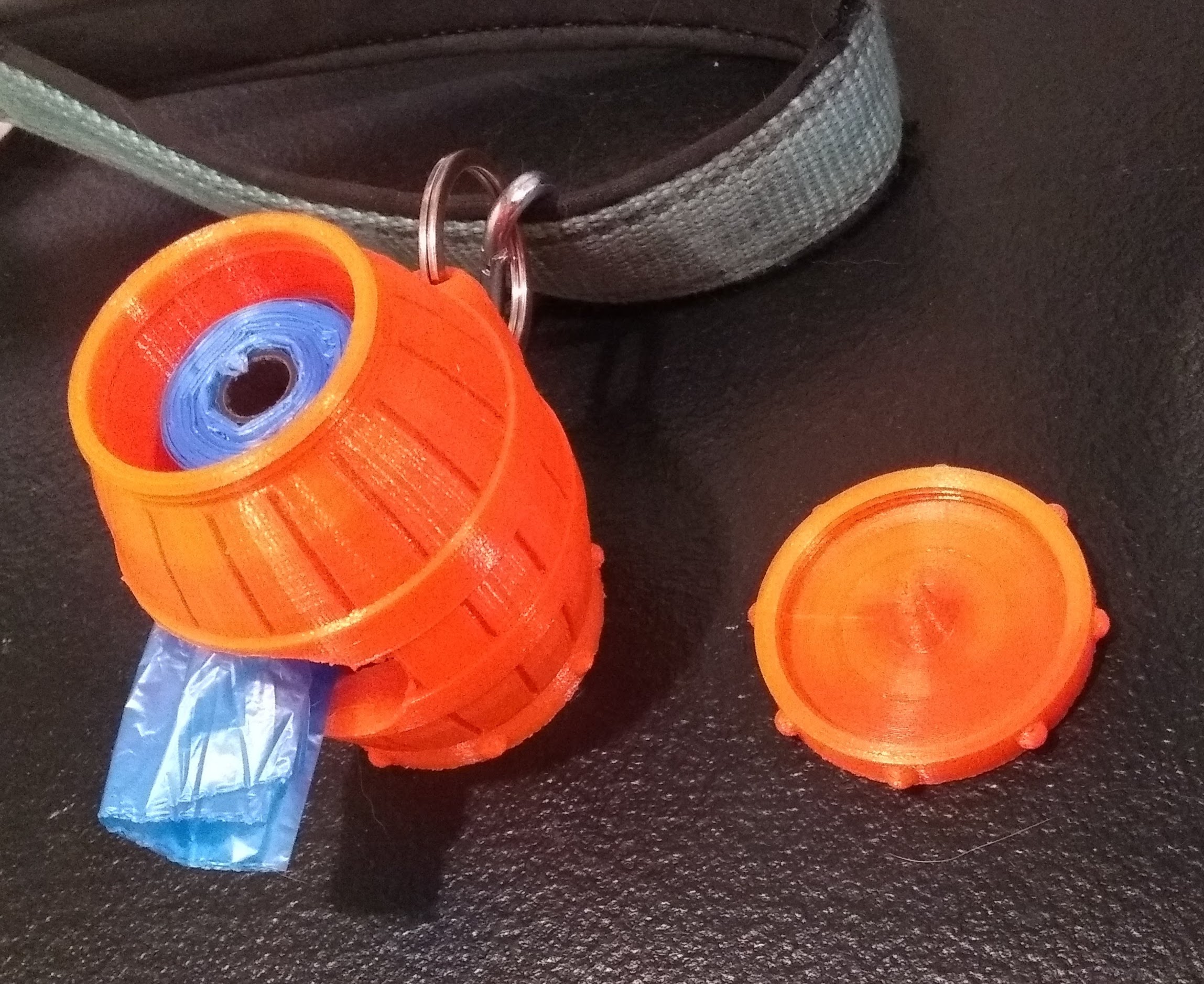 Dog Poop Bag Barrel Holder by DDS-3D Printing & Design | Download free ...