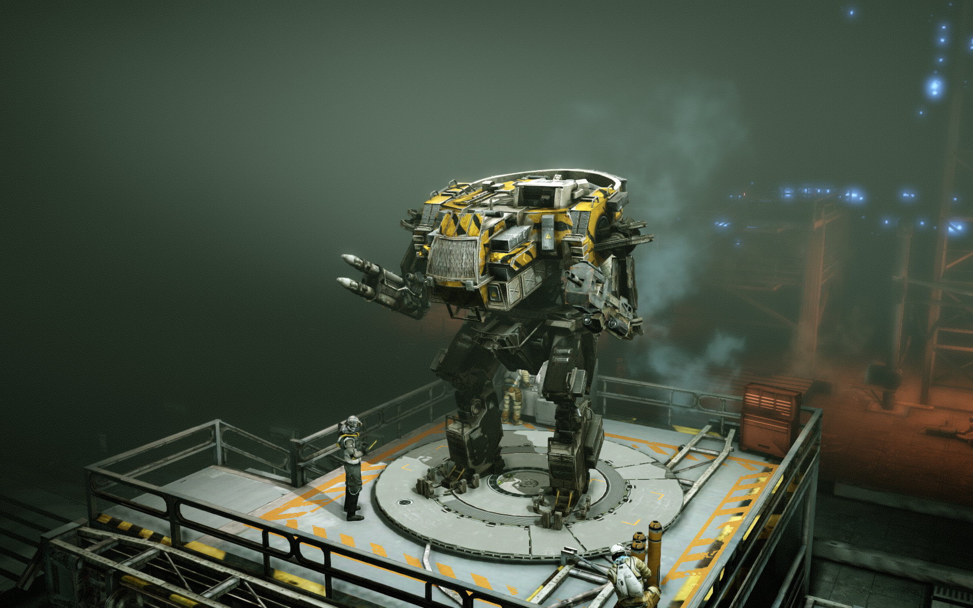 Bruiser M2 Hiefram Mech HAWKEN by Thunder's Office | Download free STL ...