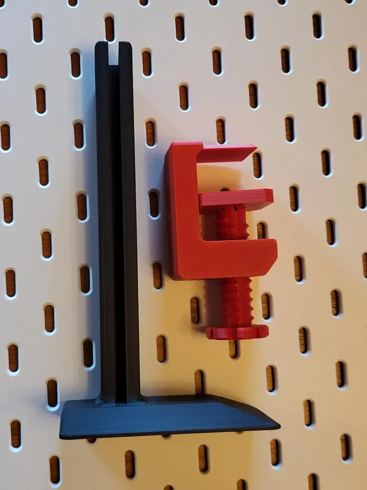 IKEA SKADIS stand with clamp by Chipp Walters | Download free STL model ...