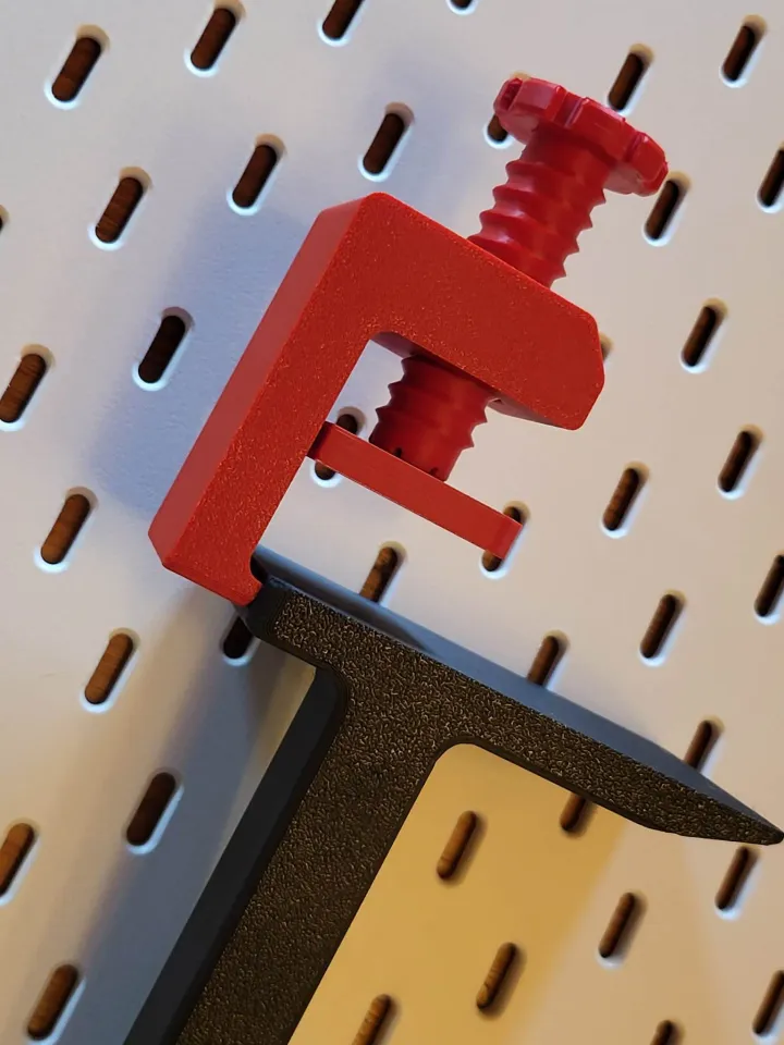 IKEA SKADIS stand with clamp by Chipp Walters | Download free STL model ...