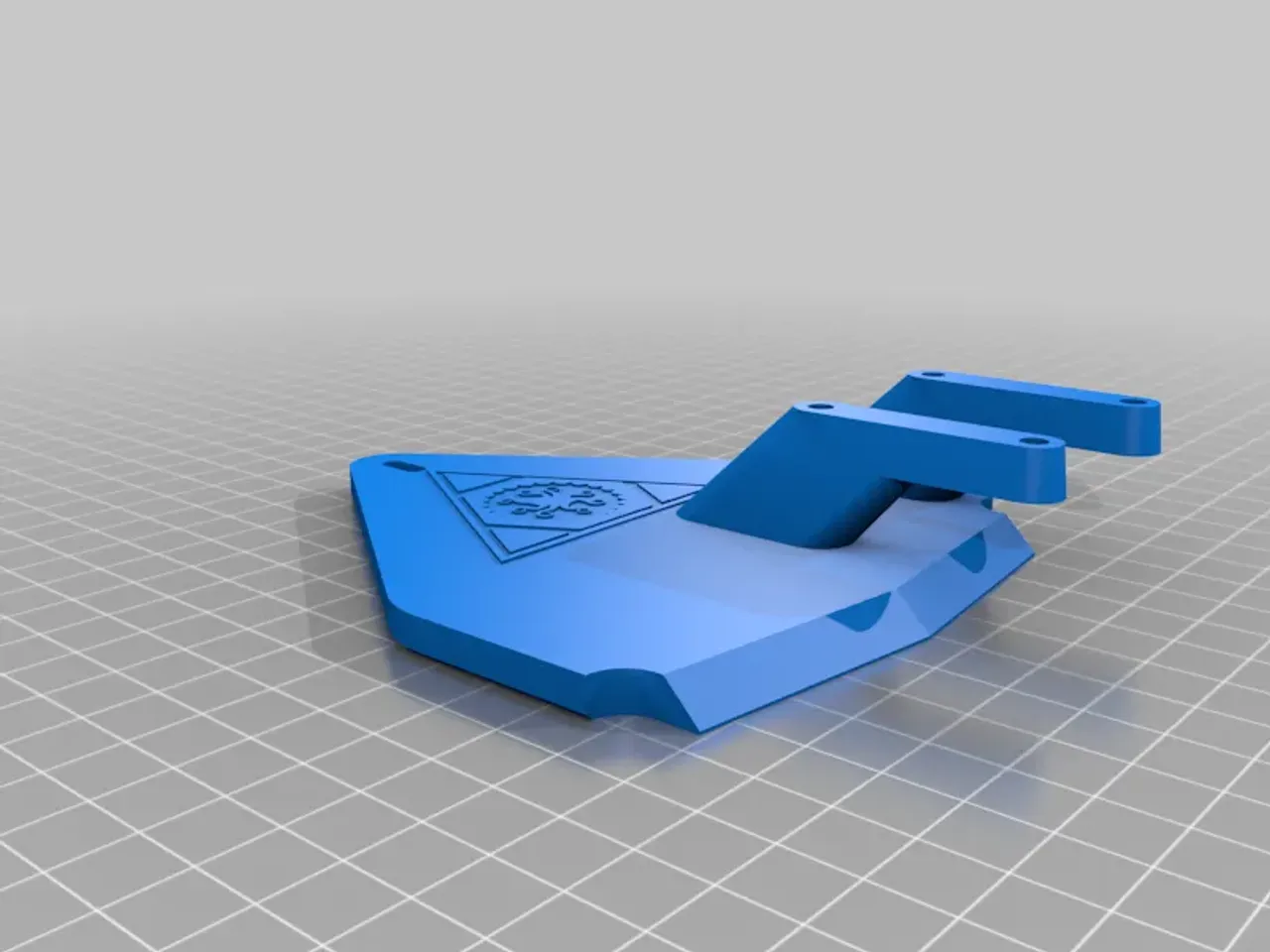 E3D Hemera mount for LulzBot Taz 6 by Josh Carter | Download free STL model | Printables.com