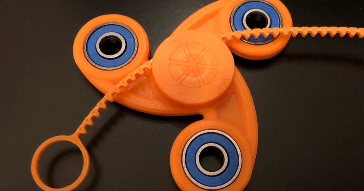 Curvier Zippier Fidget Spinner by Josh Carter | Download free STL model ...