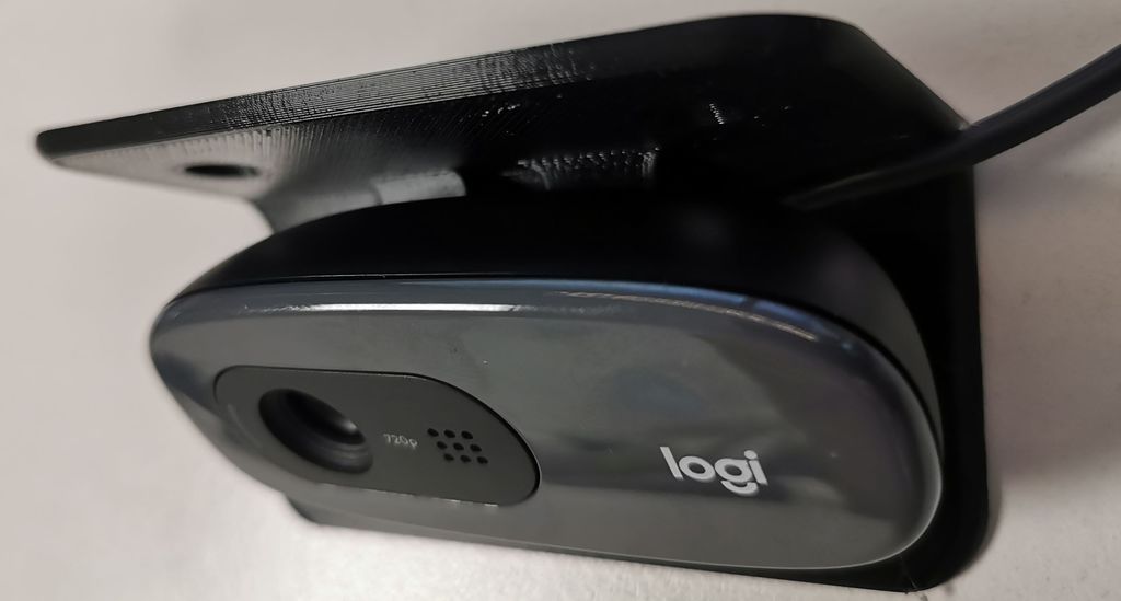 Logitech C270 corner mount by sternli27 | Download free STL model ...
