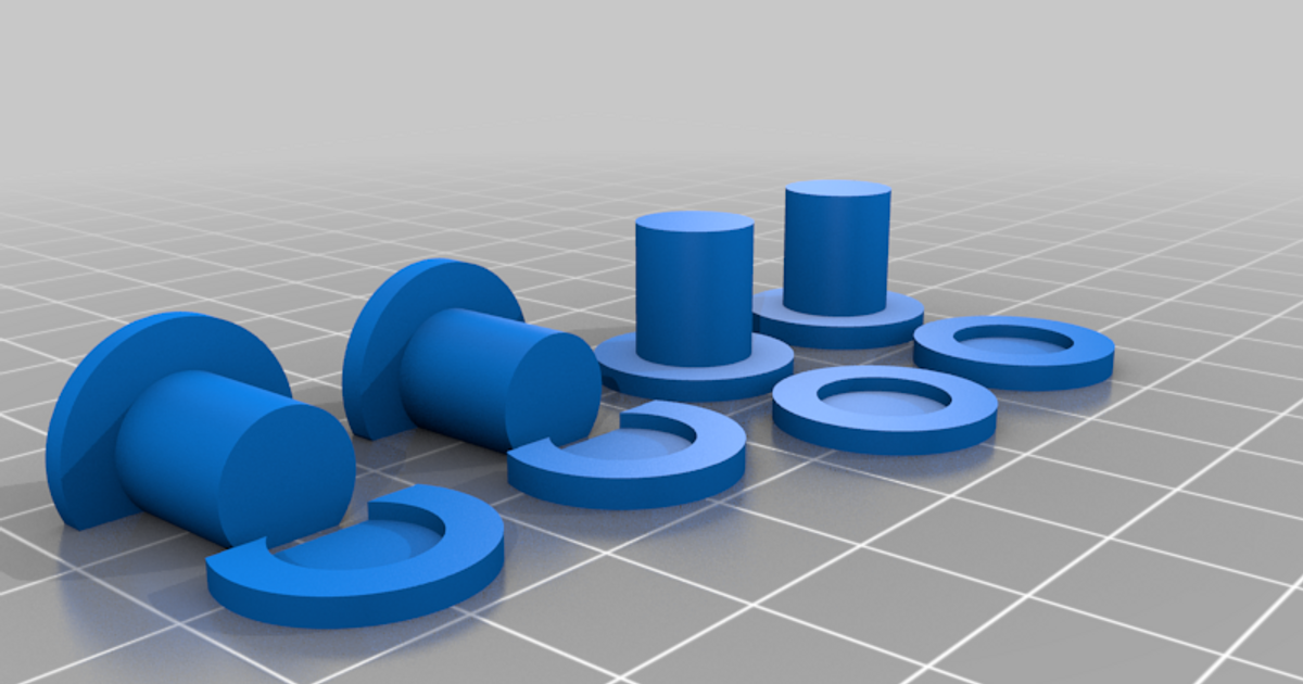 Heavy Duty Crocs Button (Needs Glue) by Combinacijus | Download free ...