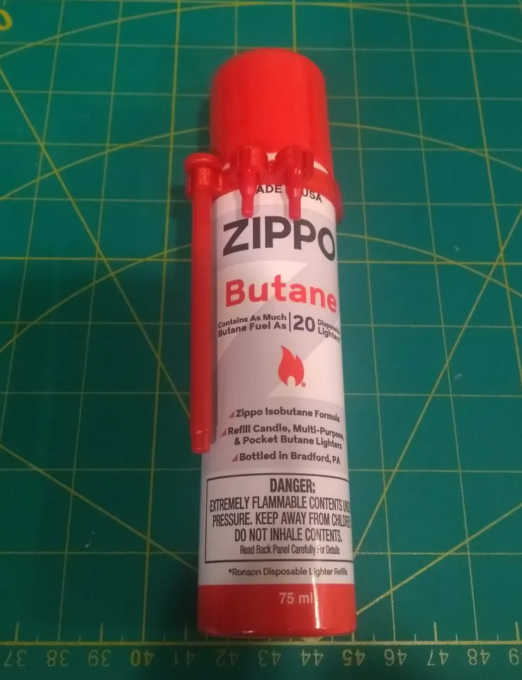 Butane Filling Adapter Holder by DDS-3D Printing & Design | Download ...