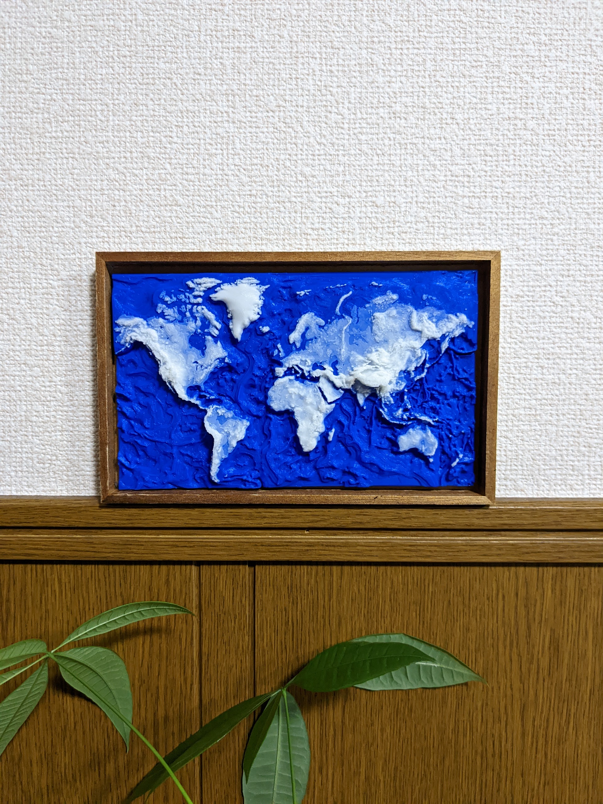 3D World Map by yasu | Download free STL model | Printables.com