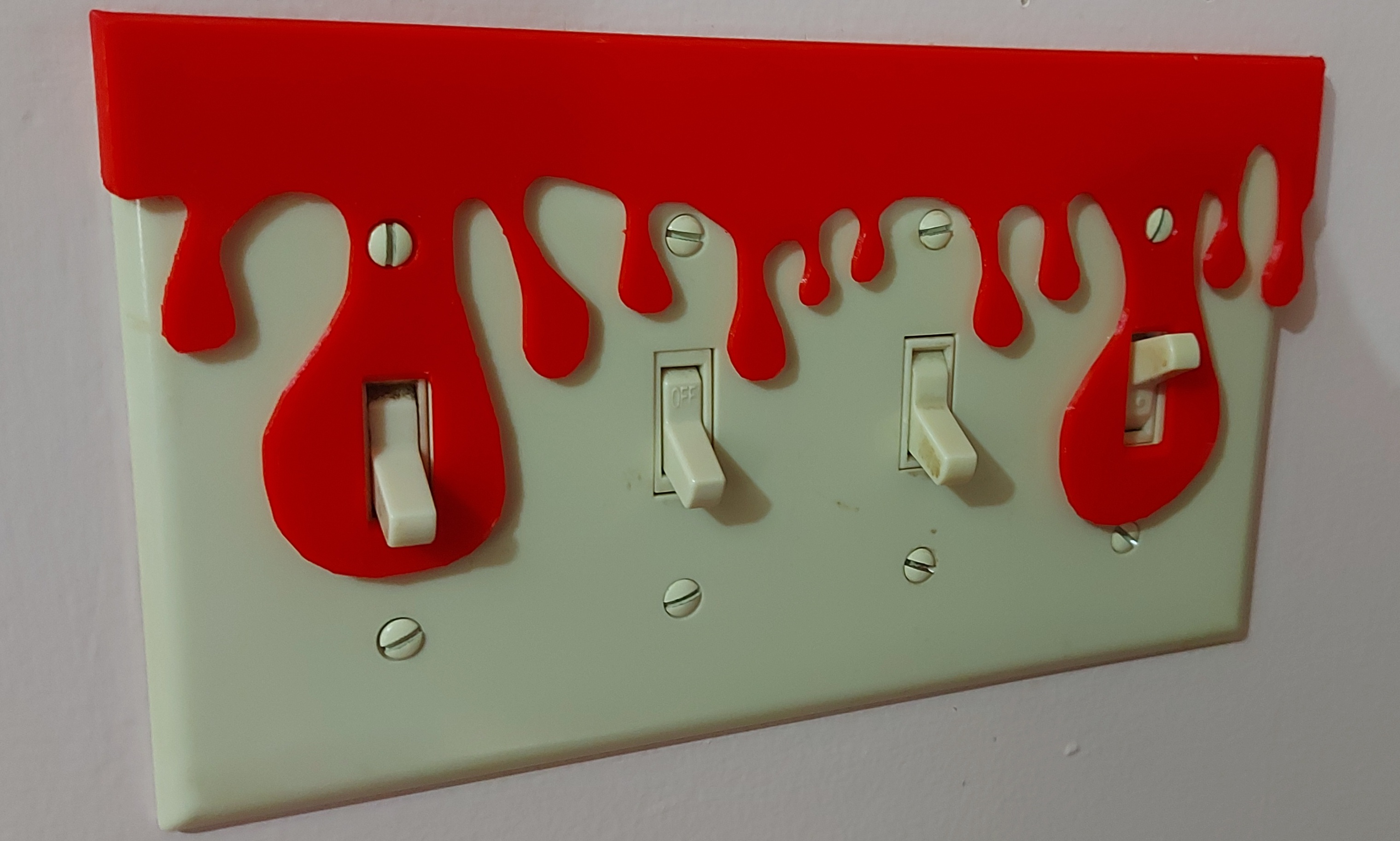 Bleeding light switch overlay by Dr Operator | Download free STL model ...