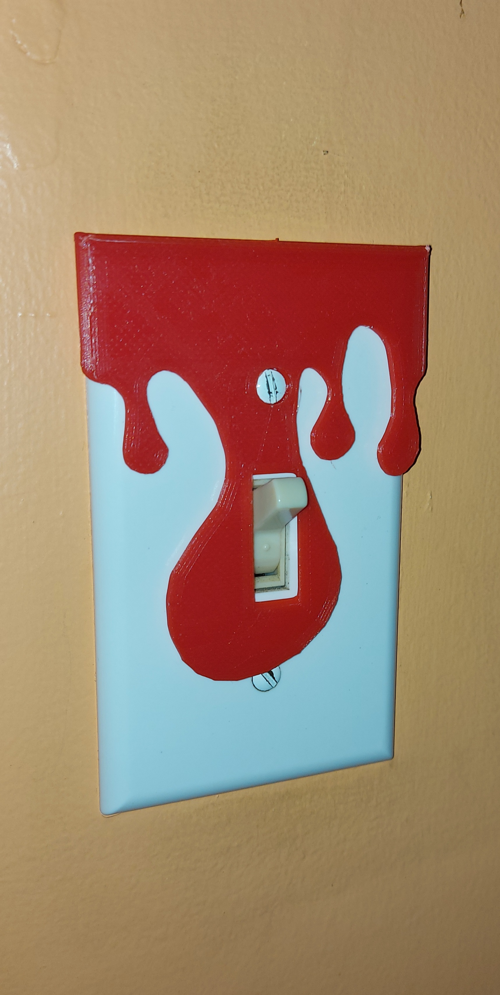 Bleeding light switch overlay by Dr Operator | Download free STL model ...