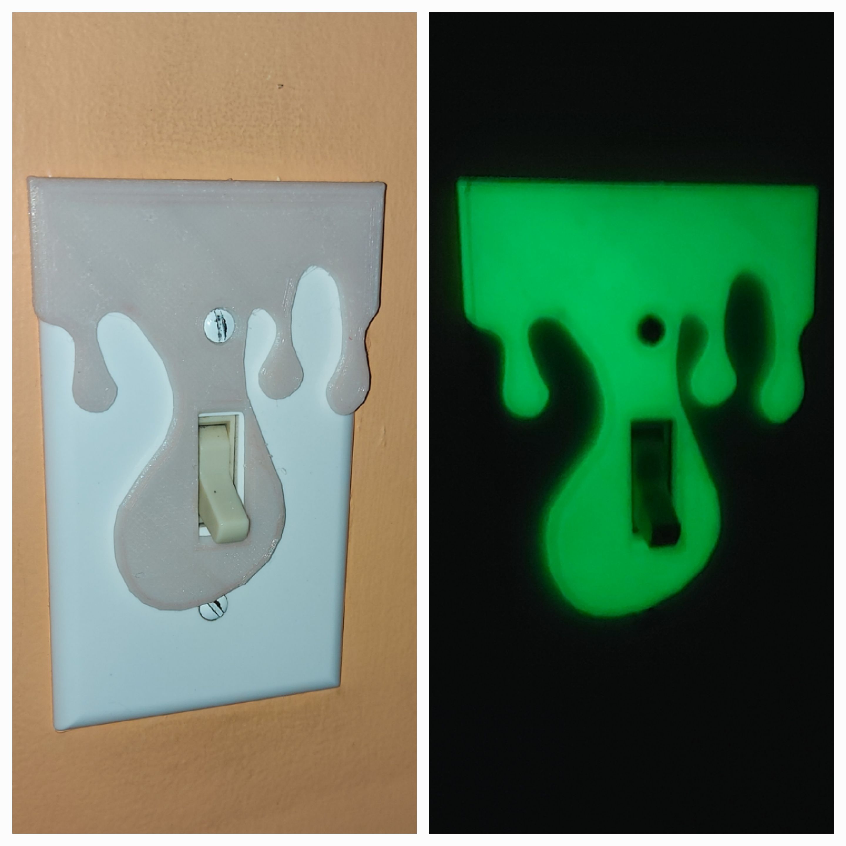 Bleeding light switch overlay by Dr Operator | Download free STL model ...