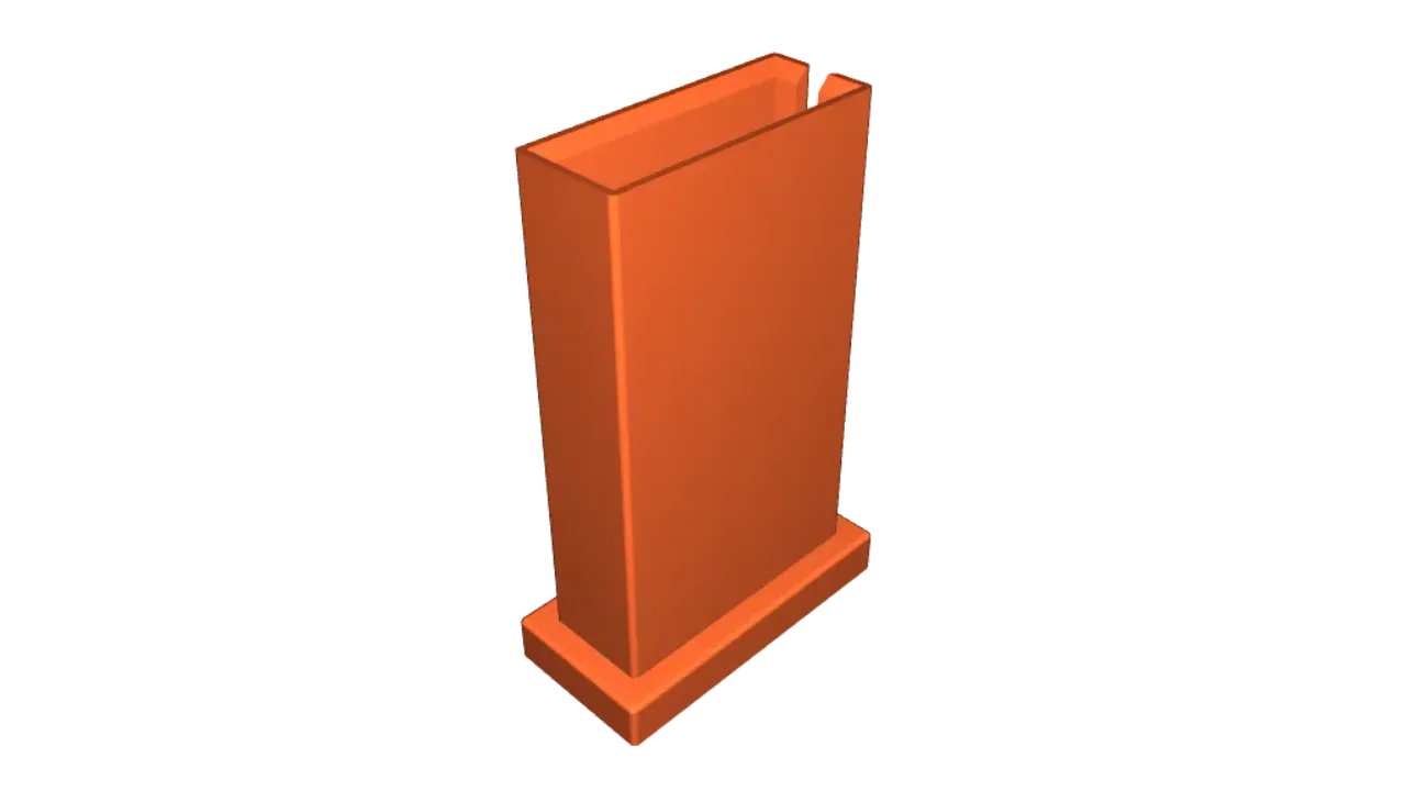 PC front panel wire housing by wwbagwell | Download free STL model ...