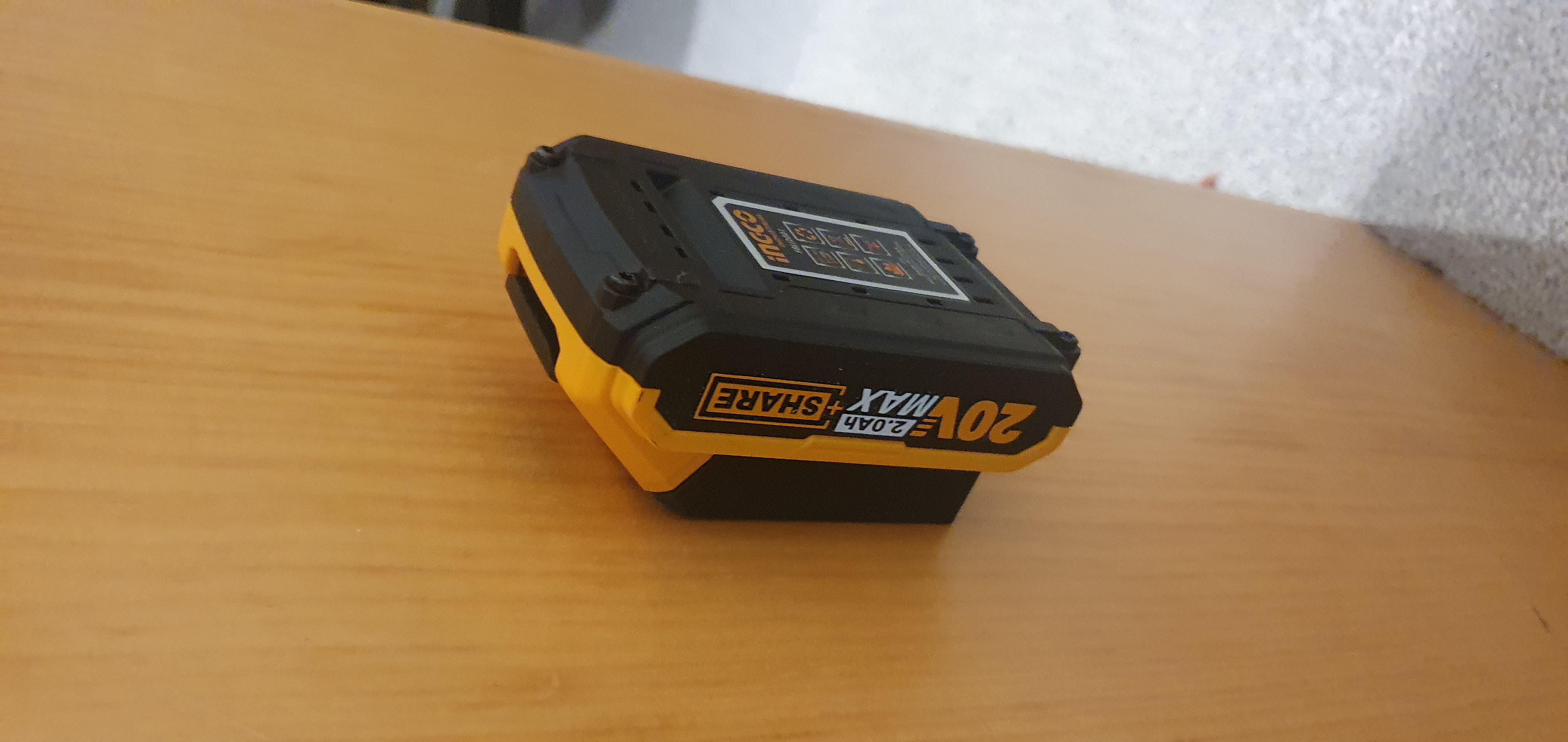 INGCO 20V Battery - Workshop Holder / Bracket by WanaGo | Download free ...