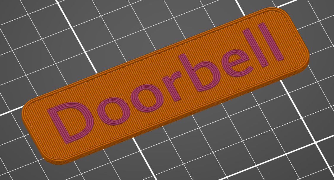 Doorbell sign by pavol.n | Download free STL model | Printables.com
