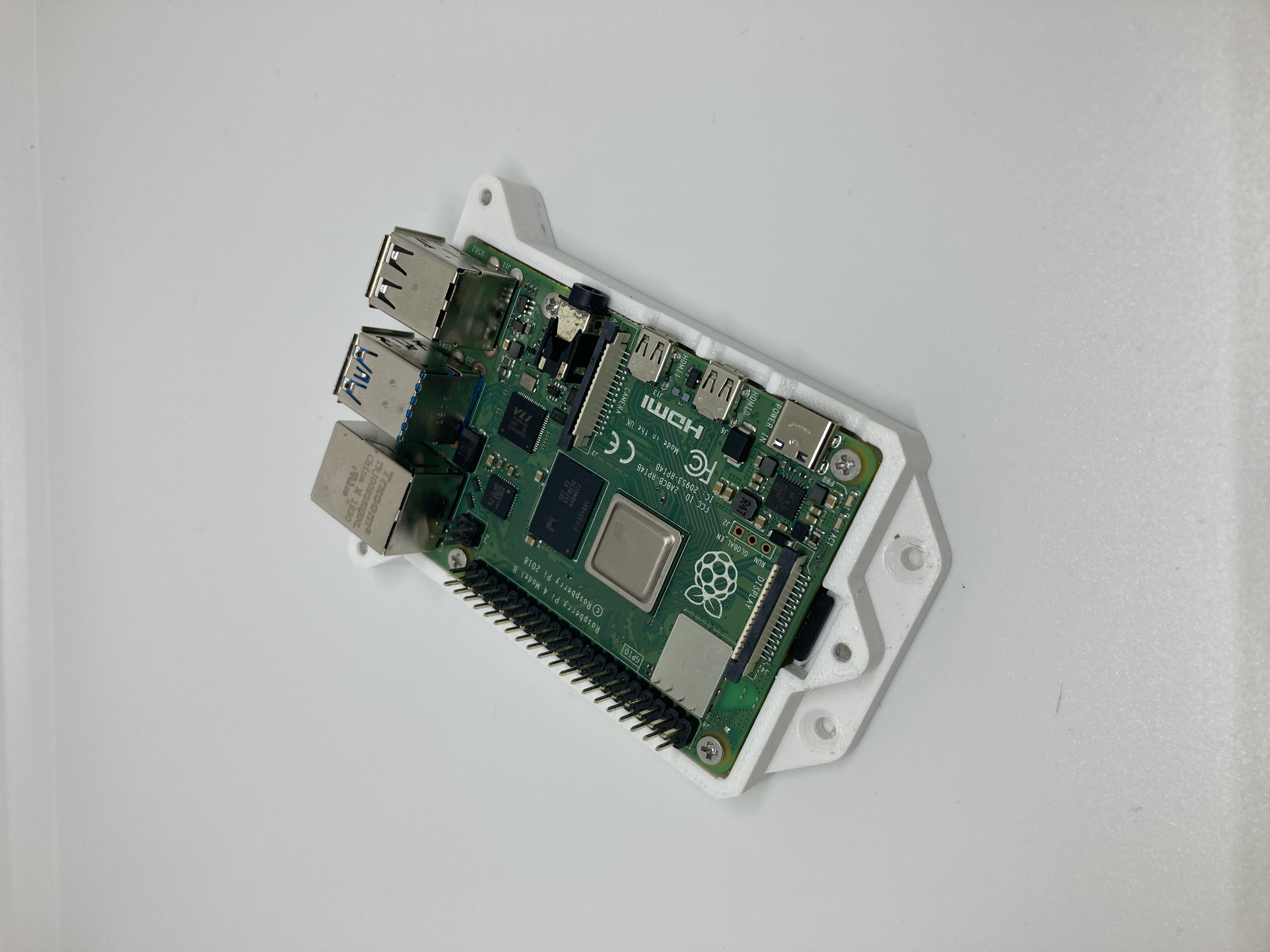 Raspberry PI 4B case with active cooling by 3D Eagle | Download free ...