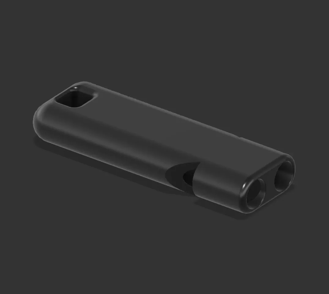 2 tone whistle by Boolean | Download free STL model | Printables.com